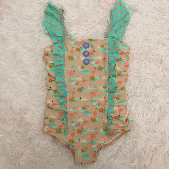 Matilda Jane | Swim | Euc Matilda Jane Flamingo Bathing Suit | Poshmark